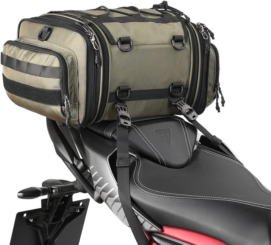 Amazon.com: Rhinowalk Motorcycle Travel Luggage, Expandable motorcycle ...
