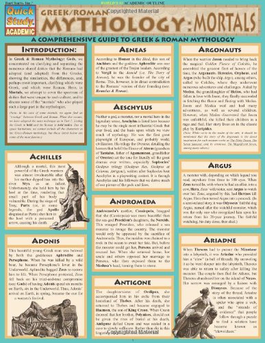 Mythology:Greek/Roman Mortals: BarCharts, Inc.: 9781423206477: Amazon ...