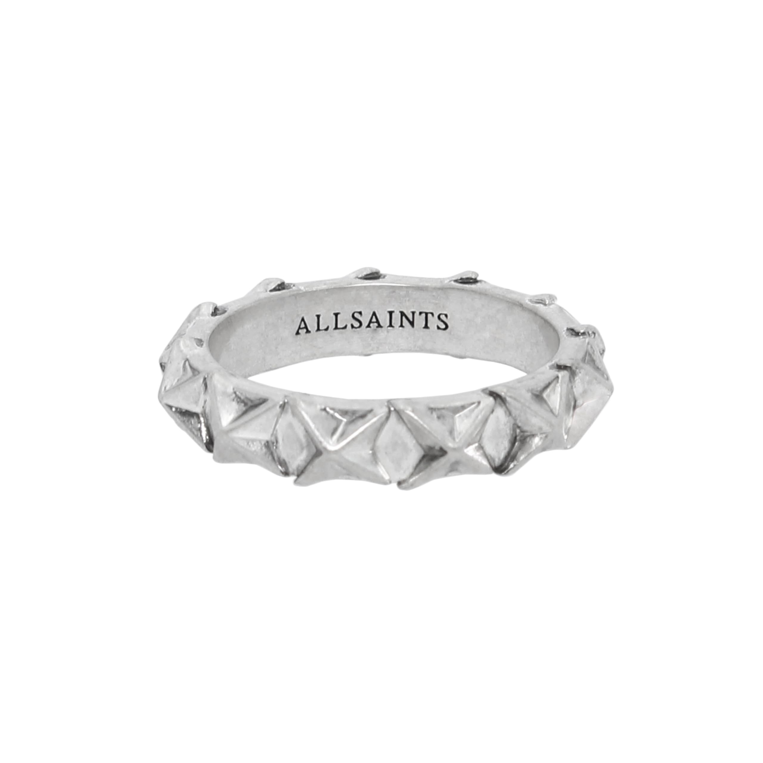 AllSaints Men's Star Studded Band Ring|Amazon.com