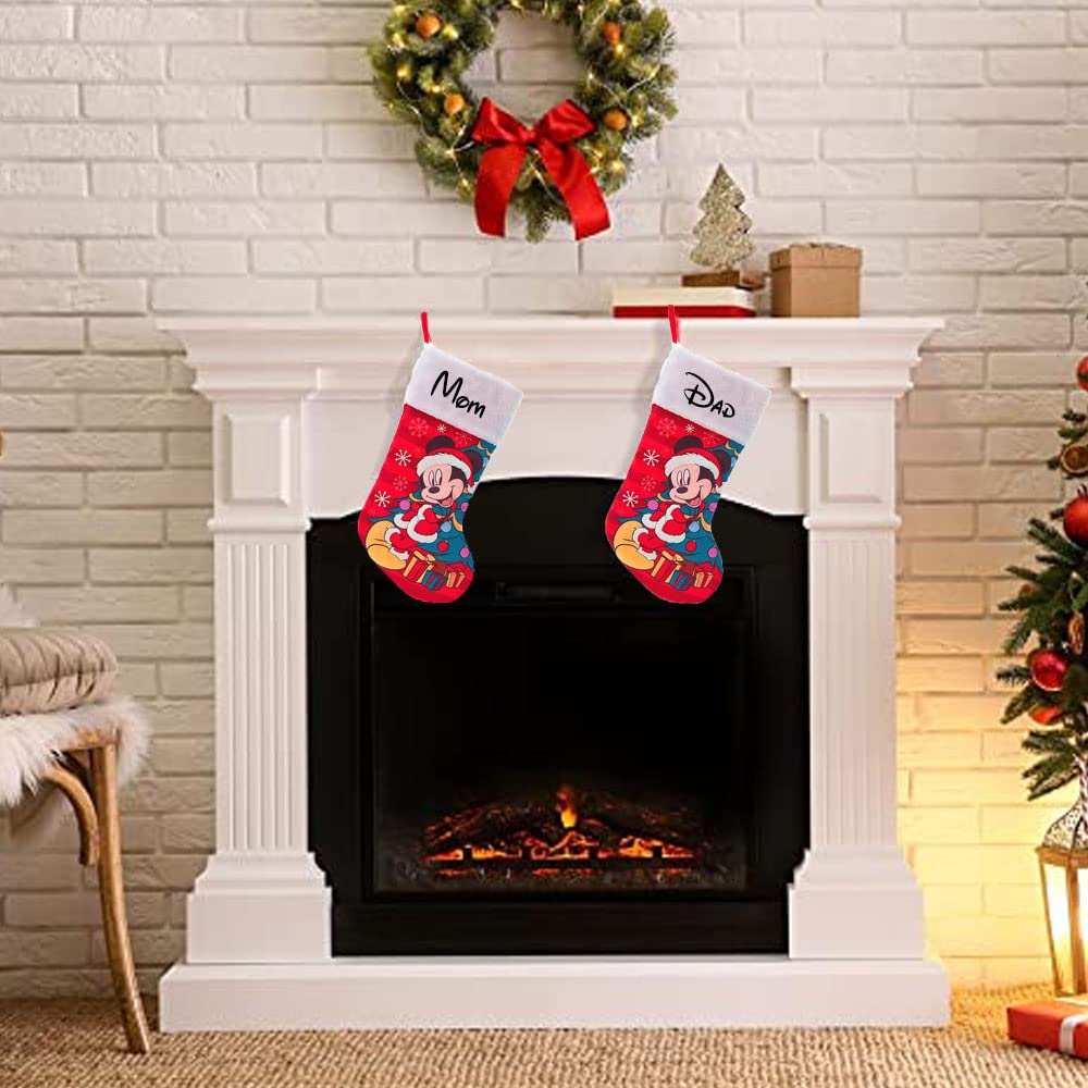 Mickey Mouse Christmas Stocking Personalized