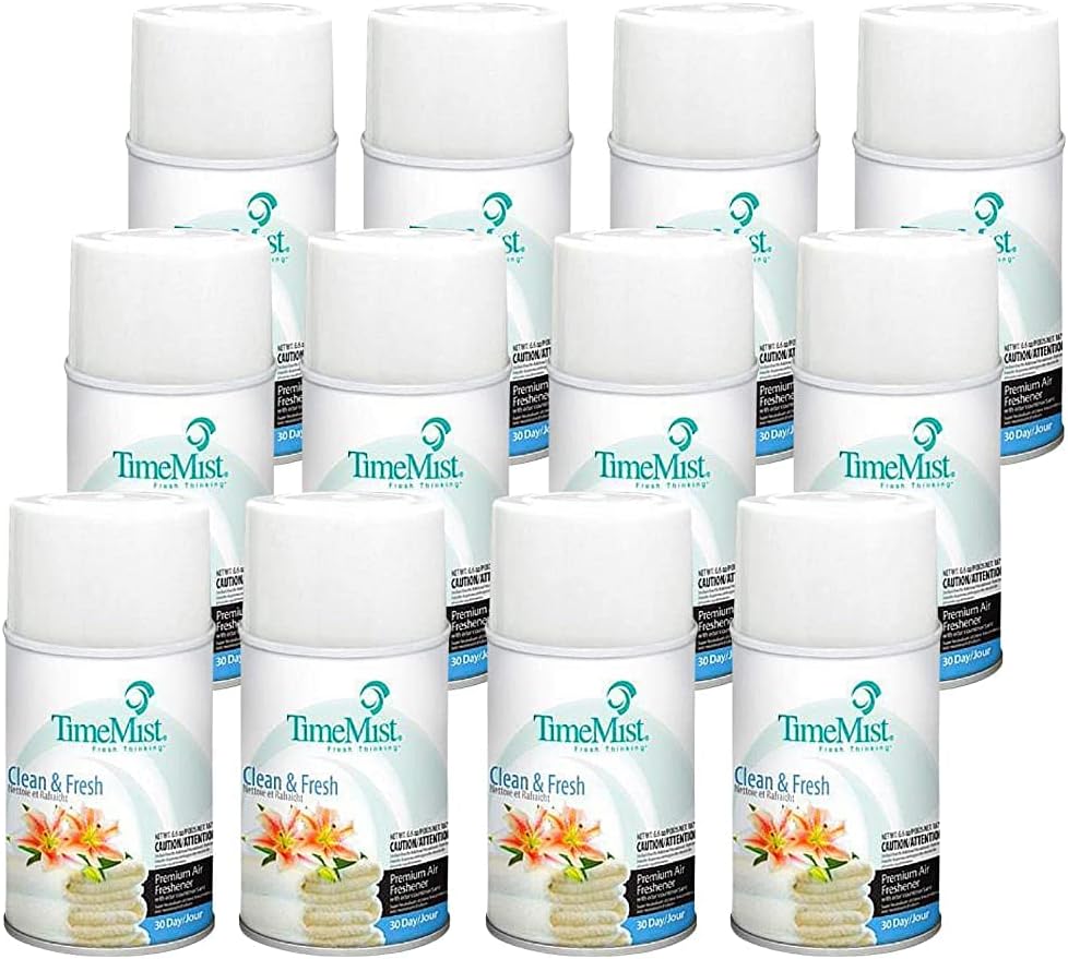 Amazon.com: TimeMist Premium Metered Air Freshener Refills - Clean ...