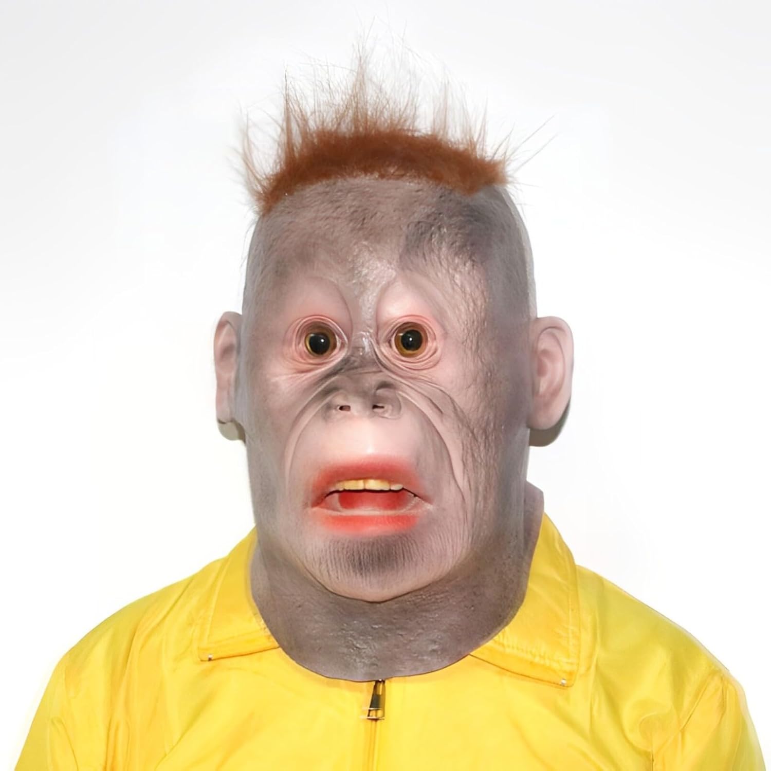 Amazon.co.jp: [Boono] オラウータン リアルマスク 被り物 おもしろマスク 被り物 動物 ハロウィン コスプレ ...