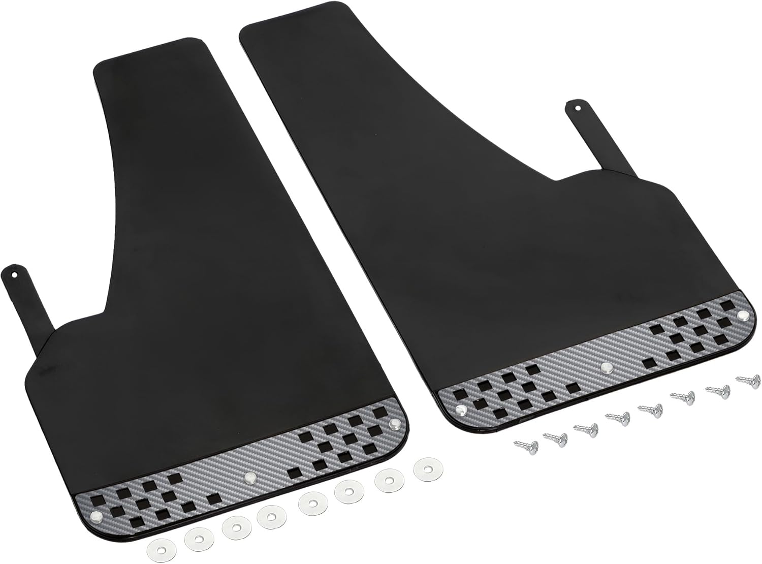 Amazon.com: Race Sport Rally Carbon Fiber Universal Mud Flaps Car Set ...