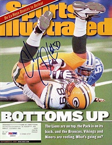 Chris Claiborne Autographed Signed Sports Illustrated Magazine Lions ...
