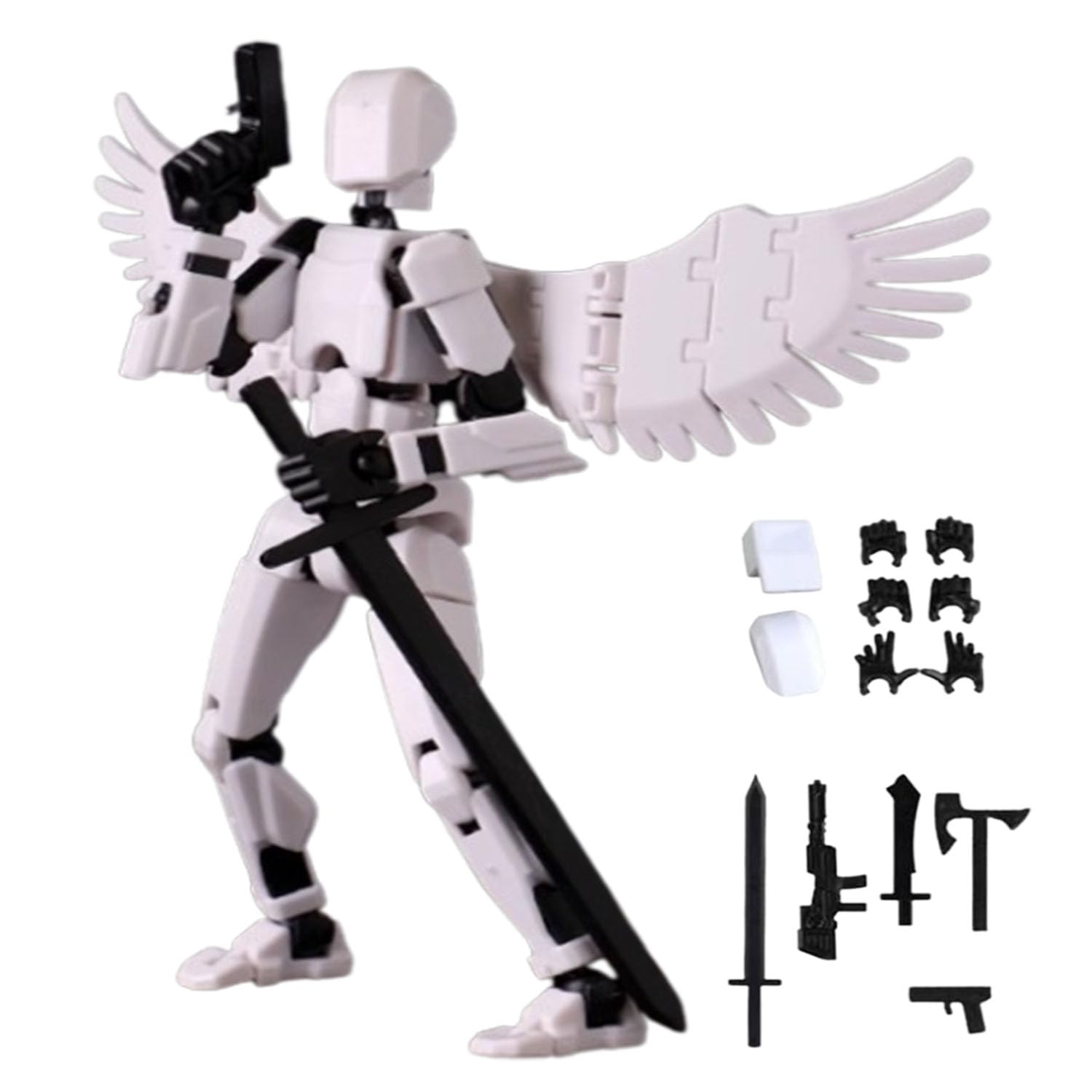 𝐀𝐬𝐬𝐞𝐦𝐛𝐥𝐲 𝐂𝐨𝐦𝐩𝐥𝐞𝐭𝐞𝐝 Titan 13 Action Figure Set, Titan 13 Robot Action ...