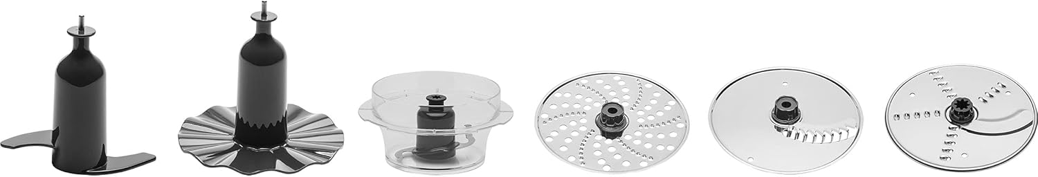 Amazon.com: GE 12-Cup Food Processor Accessory Kit | Includes Dough ...