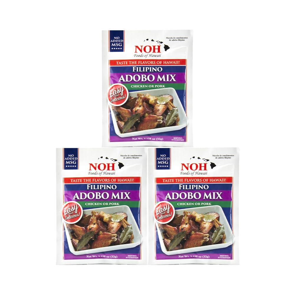 Amazon.com : NOH Foods of Hawaii four serving seasoning packets 1.5 oz ...