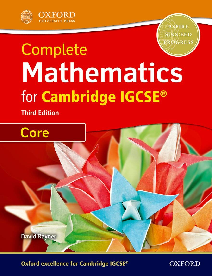 Buy Complete Mathematics for Cambridge IGCSE® Student Book (Core): Now ...
