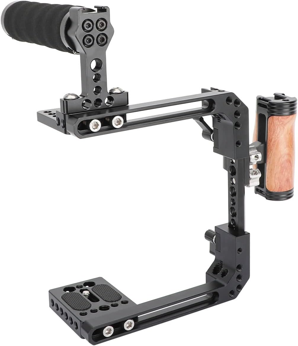 Amazon.co.jp: CAMVATE Small Cinema Camera Cage Kit for EOS-M Cameras ...