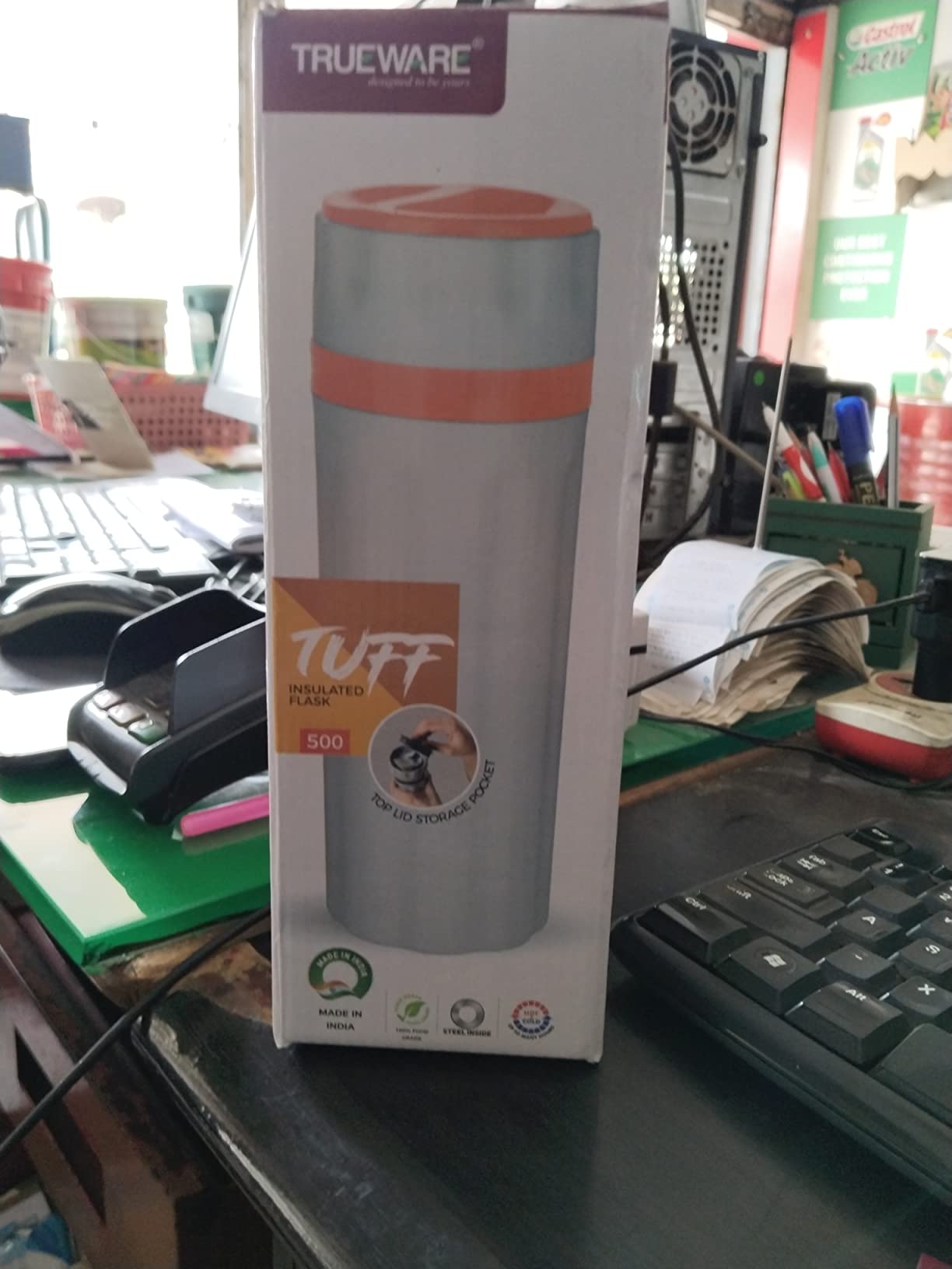 Trueware Tuff Flask 500 Ml | Insulated Mug | Thermosteel Hot or Cold ...