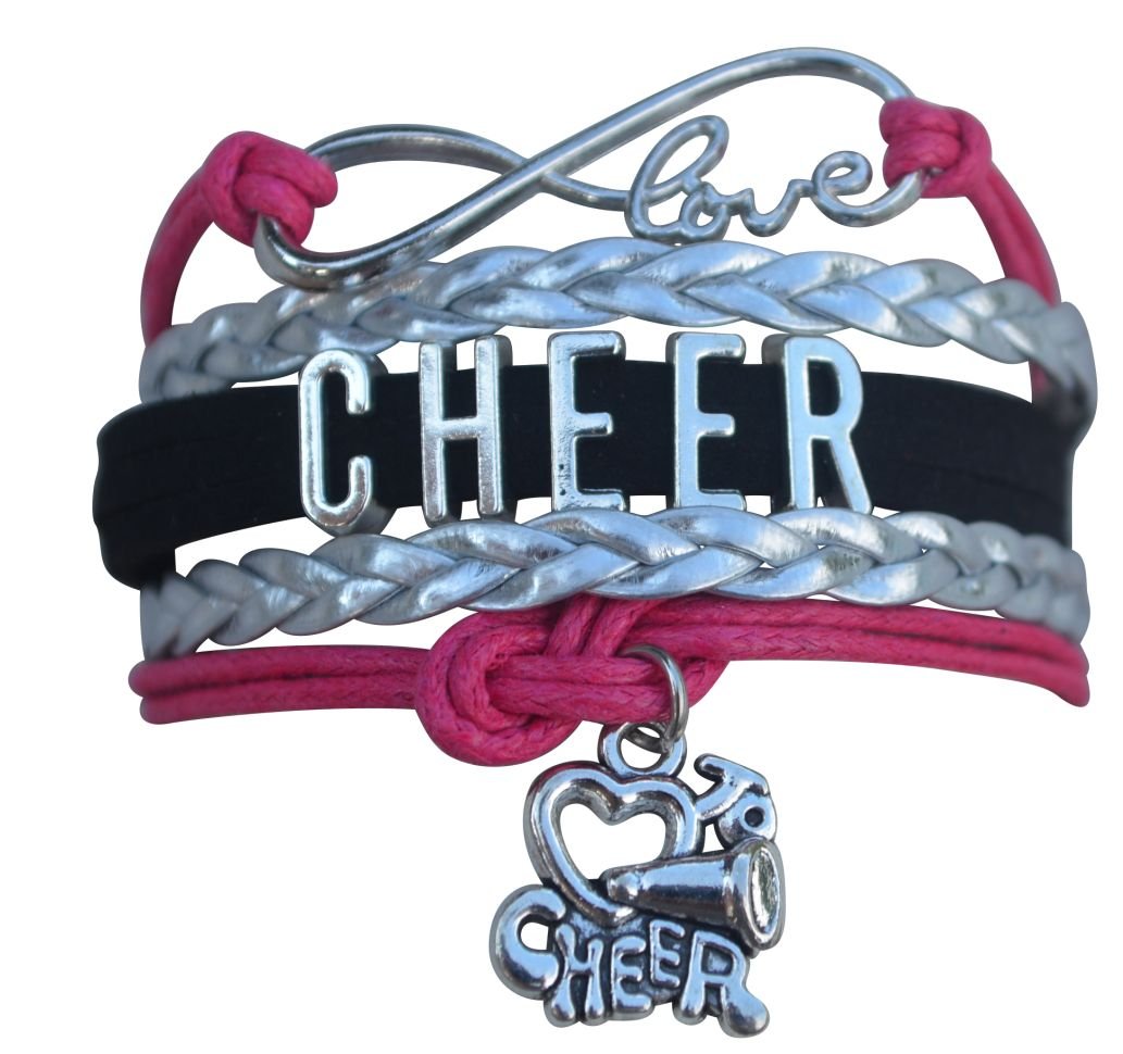 Amazon.com: Infinity Collection Cheerleading Bracelet, Cheer Gifts ...