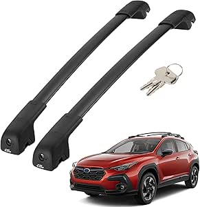 Amazon.com: JOYTUTUS Lockable Car Roof Rack Compatible with Subaru ...