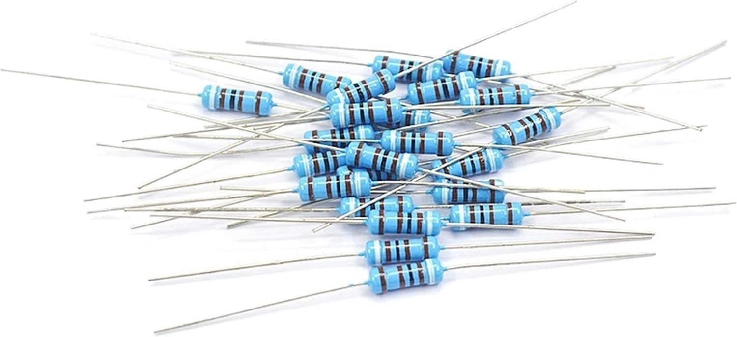Amazon.com: ZoiKoM 【Resistors】 50pcs 1% 1/2W 0.5W Metal Film Fixed ...