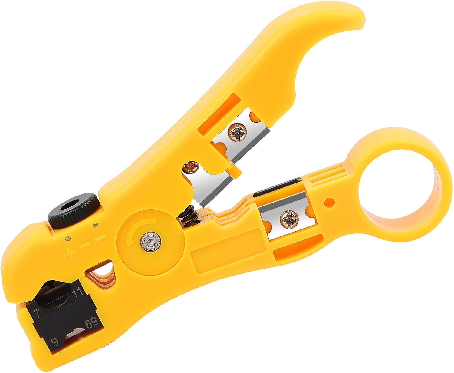 Uvital Universal Wire Cable Cutter Stripper Tool for Coax Cable RG59 ...
