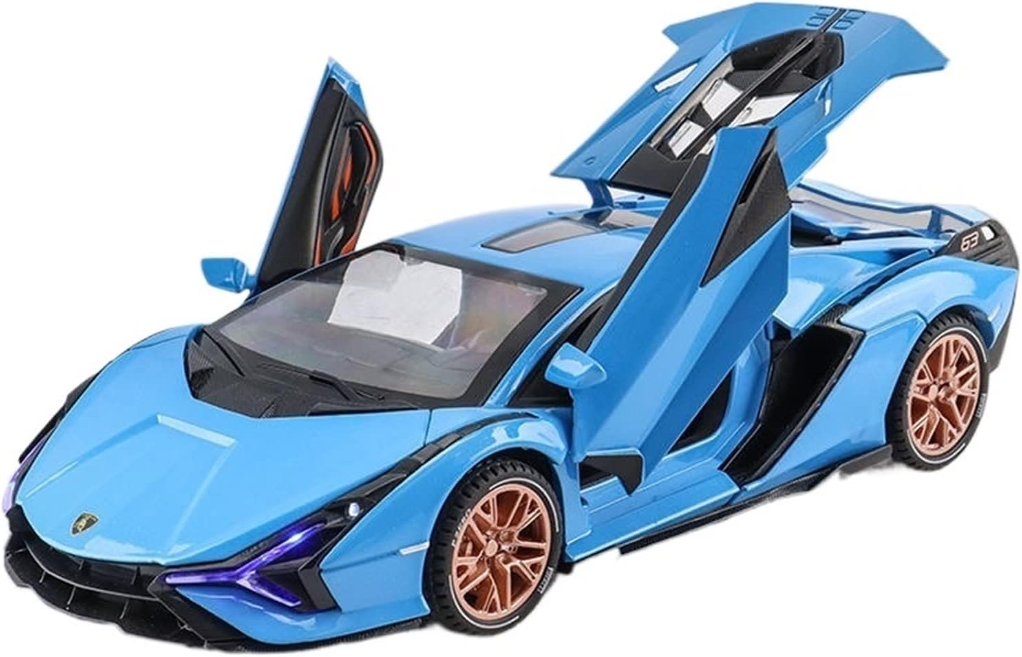 Amazon.com: Russel Rainey for Lamborghini Sian 1:24 Scale Car Model ...