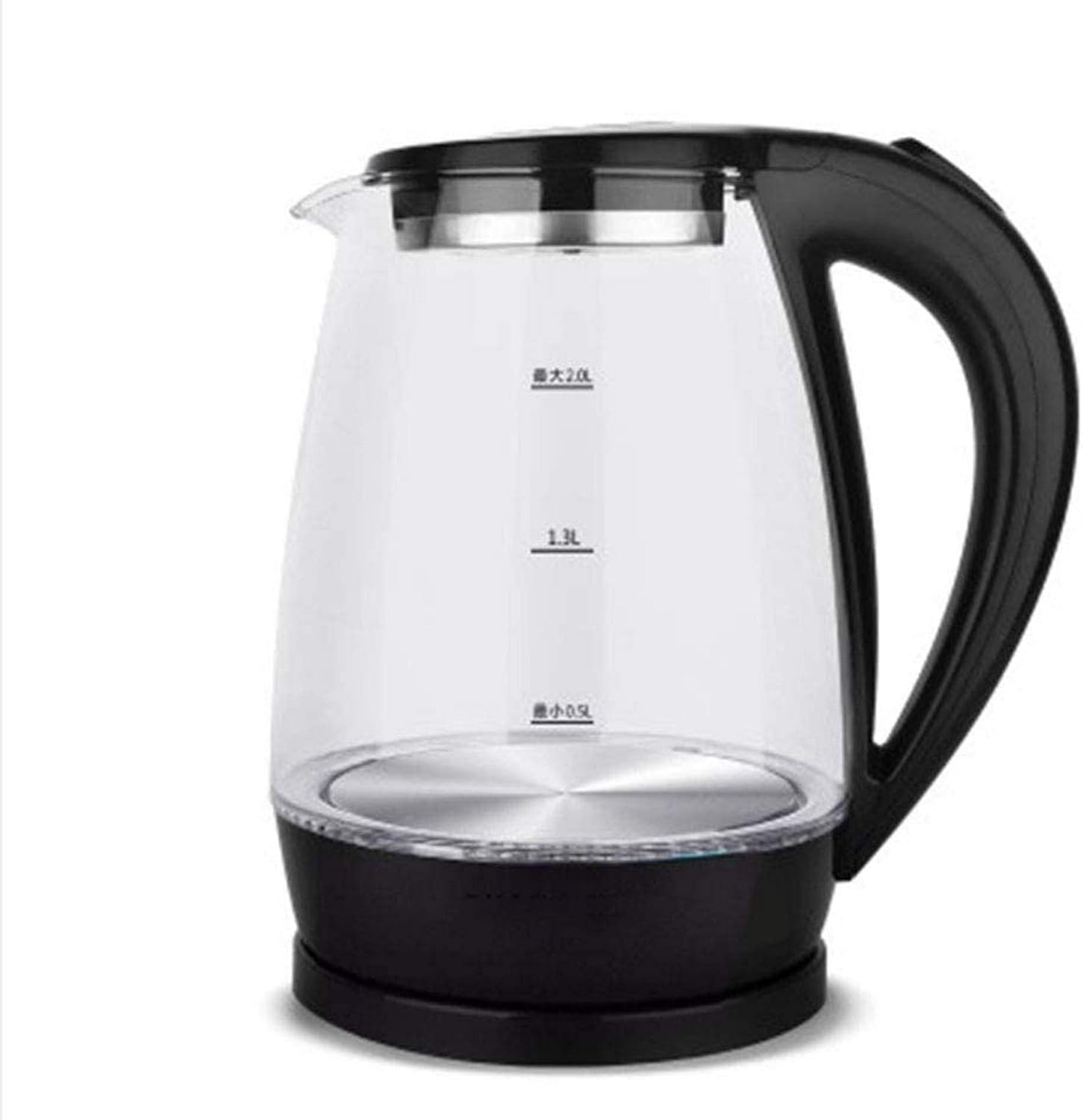 Amazon.com: FairUo Kettles, 2L Glass Electric Kettle,1500W Eco Water ...
