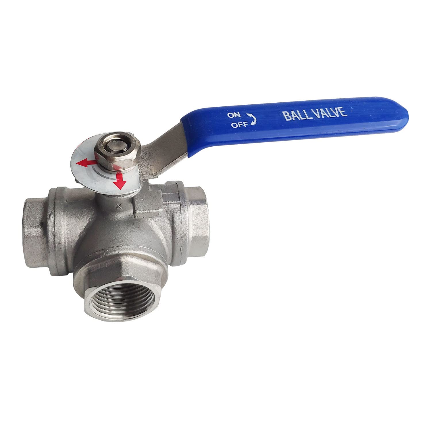 Snapklik.com : LOZOME 2 NPT Female T-Type Ball Valve