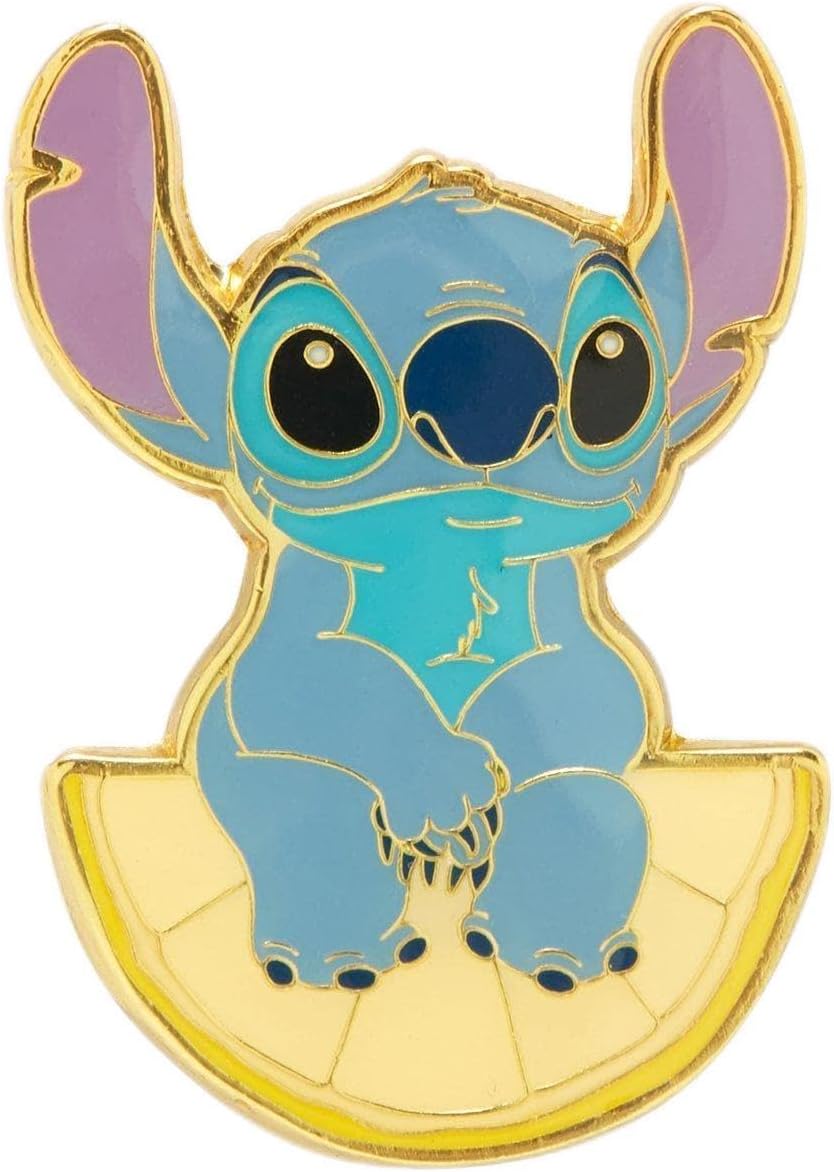Amazon.com: Loungefly Disney Lilo & Stitch Lemon Enamel Pin : Clothing ...