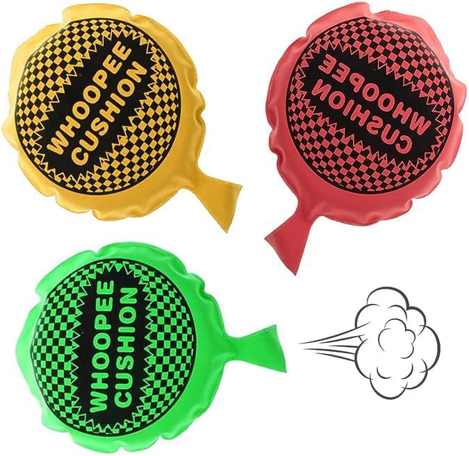 Whoopee Cushion, Novelty & Gag Toys, 3Pcs Whoopie Cushion, Tricky Prank ...