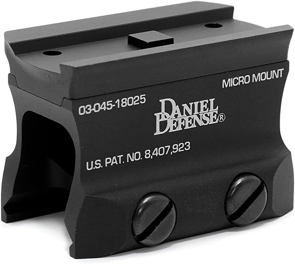 Amazon | S&S ハイクオリティ版 Daniel Defenseタイプ T1 T2用 マイクロマウント スペーサー付き | モデルガン ...