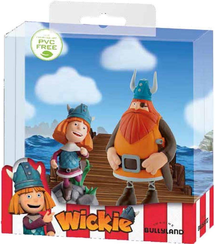 Bullyland 43151 Figure Set Viking-Vicky and Halvar : Amazon.co.uk: Toys ...