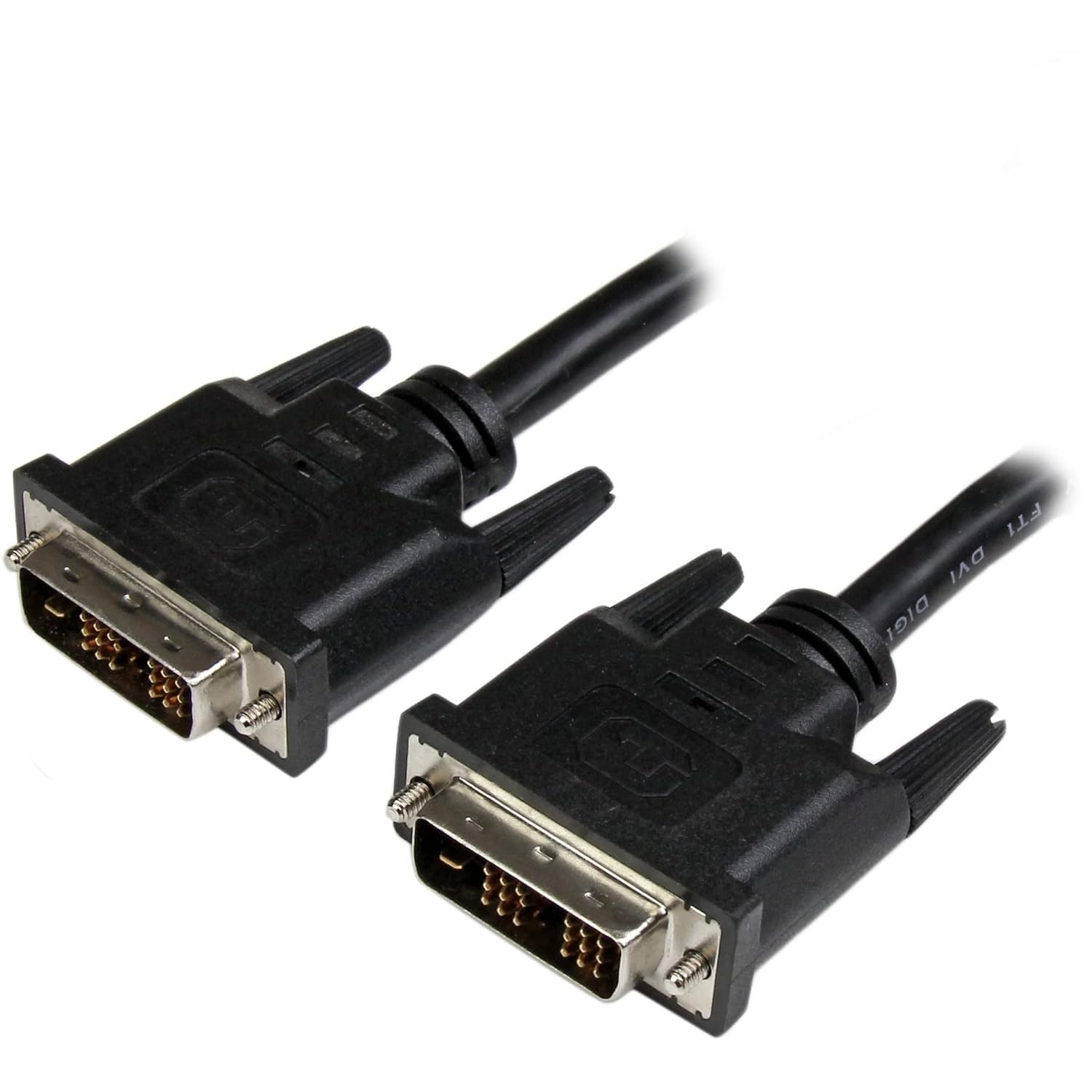 StarTech.com 18in DVI-D Single Link Cable - Male to Male - Black ...