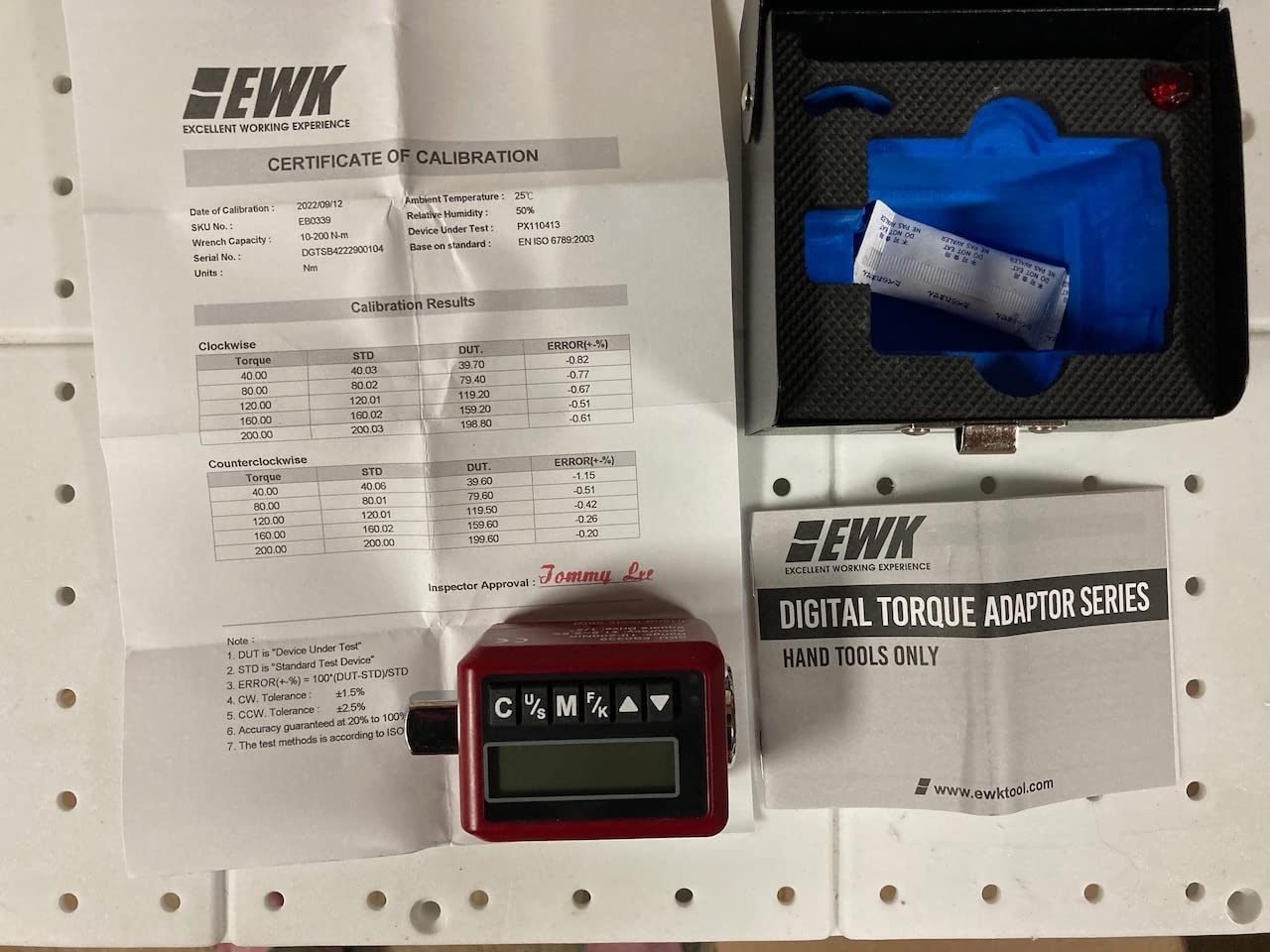 $11/mo - Finance EWK 1/2" Drive Digital Torque Adapter, 7.4-147.6 ft ...