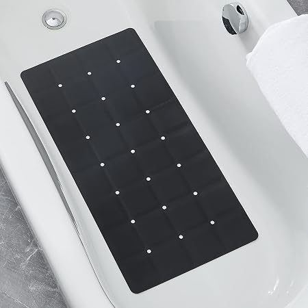 Amazon.com: Webos Foldable Non Slip Silicon Bath Mat Bathtub mat Shower ...