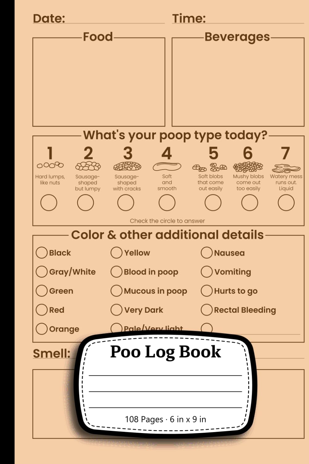 Poo Log Book: Understand Your Body Better & Improve Your Gut Health ...