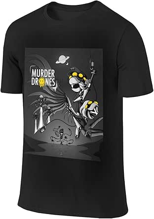 Amazon.com: Murder Drones - Camiseta de manga corta de algodón para ...