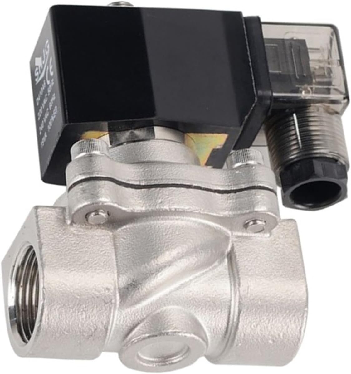3/4" Normally Closed Stainless Steel Solenoid Valve DN20 Waterproof ...