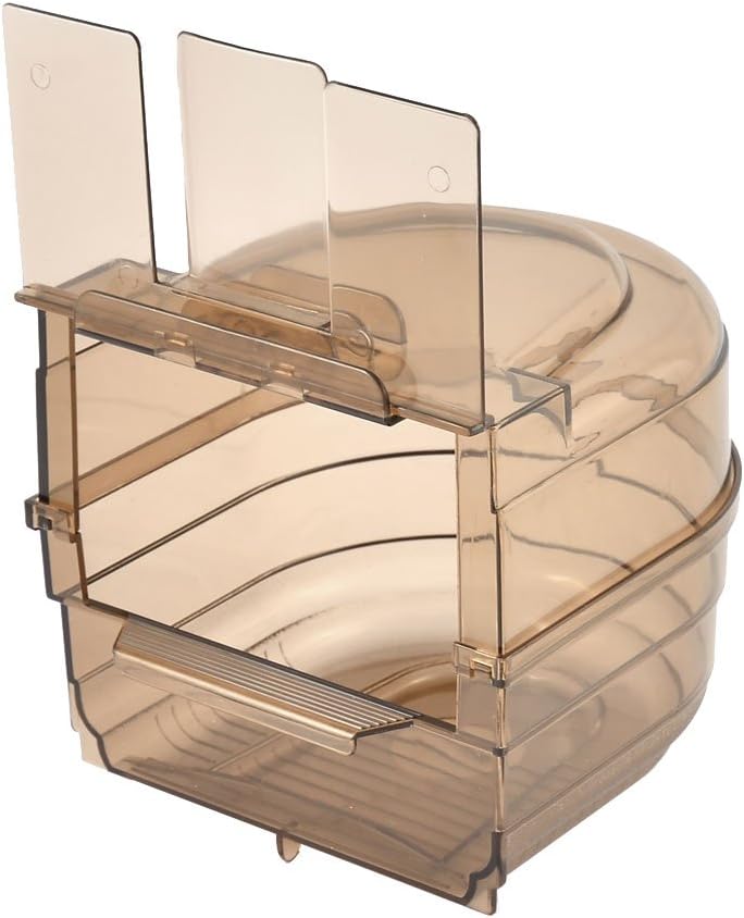 Amazon.com : Qtqgoitem Plastic Canaries Finches Outside Cage Box House ...