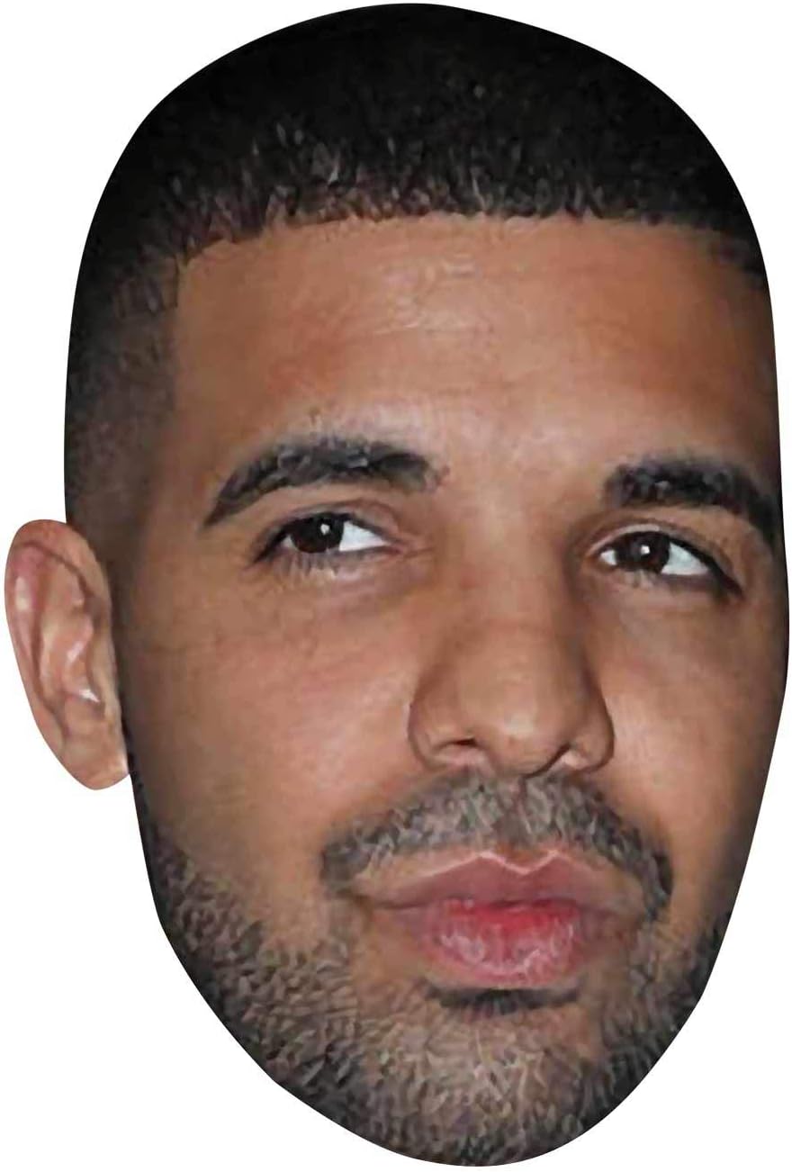 Star Cutouts Ltd SMP389 Rappers Delight Masks Six Pack Kanye 3 x Drake ...