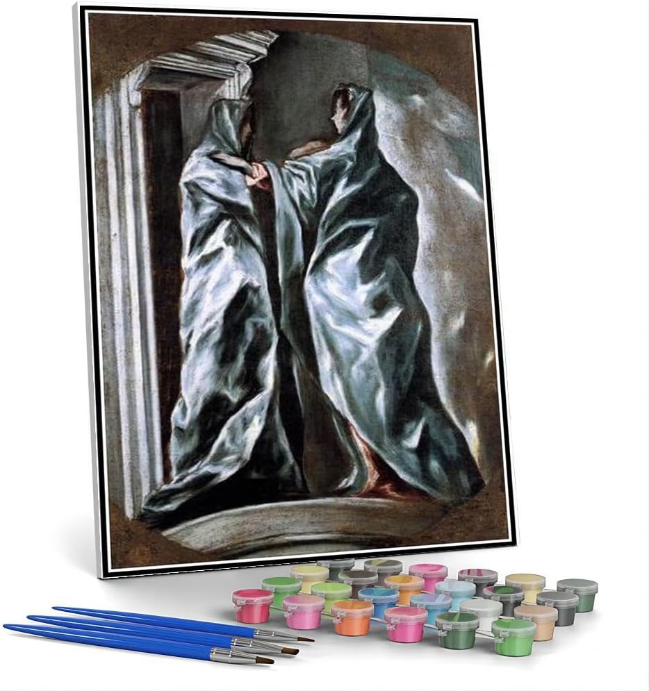 Amazon.co.jp: Oil Painting by Number Kit Coloring Book Adult Hand ...
