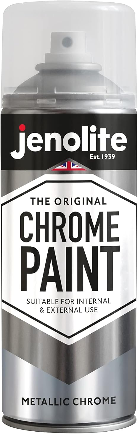 Amazon.com: JENOLITE Chrome Spray Paint - Smooth Chrome Finish - Multi ...