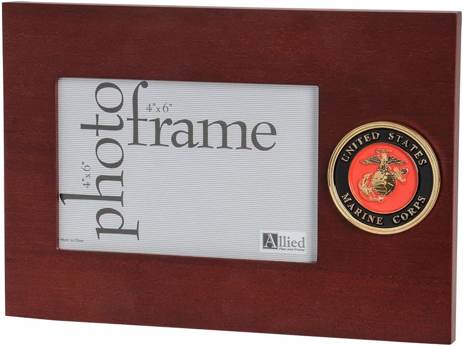 Amazon.com - Allied Frame US Marine Corps Medallion Desktop Landscape ...