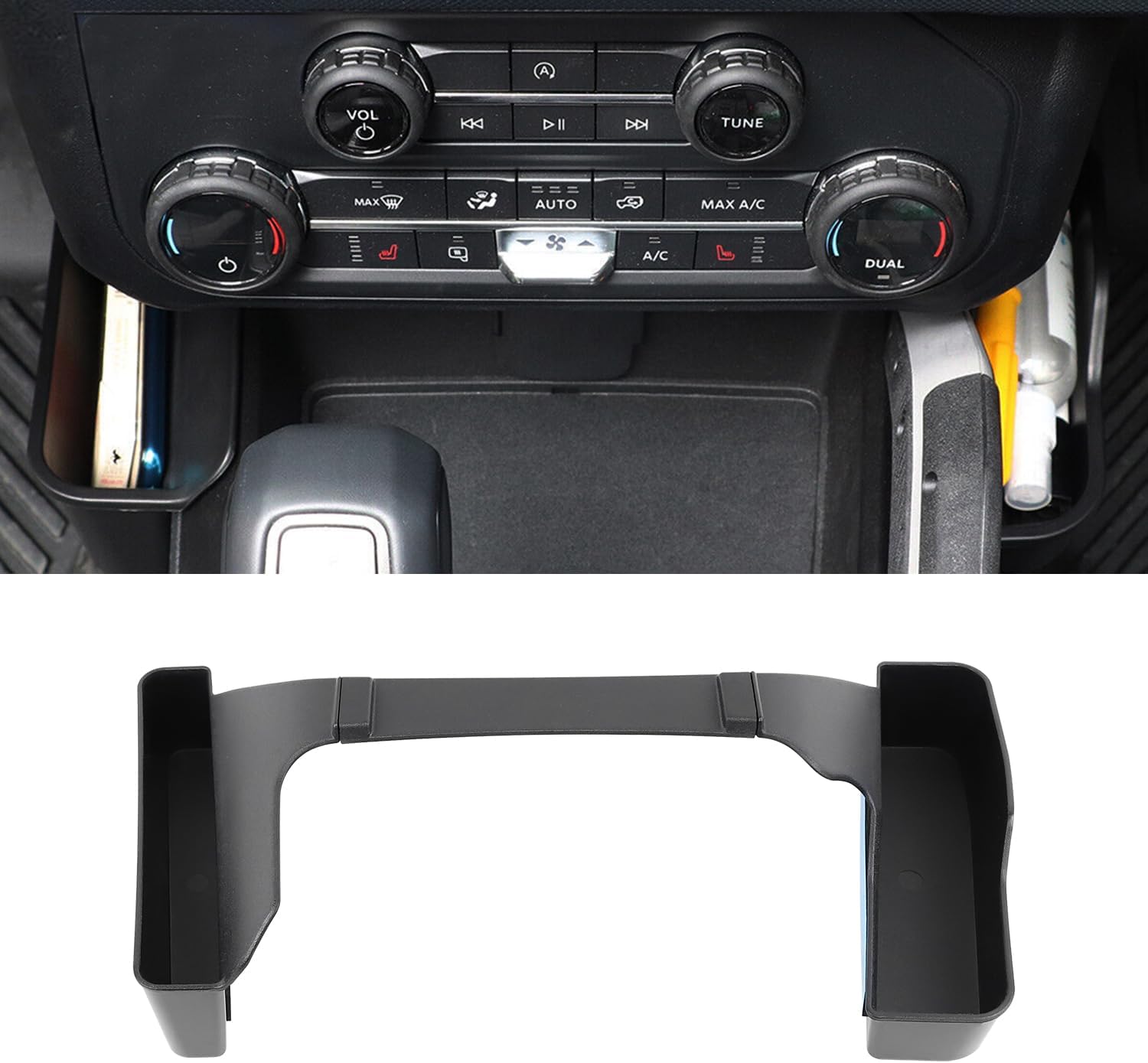Amazon.com: Center Console Shifter Organizer Tray Compatible with Ford ...