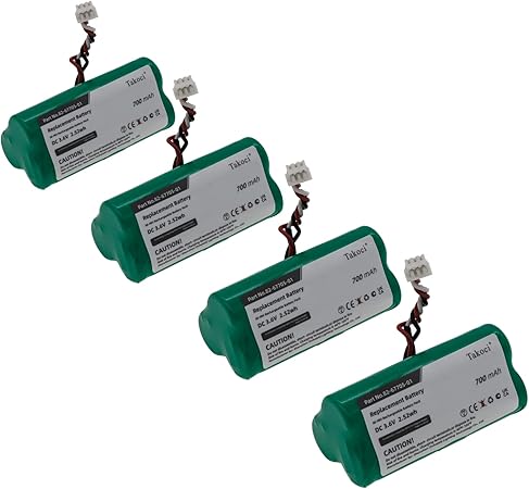 Amazon.com: Youejoeq (4-Pack) Replacement 82-67705-01 BTRY-LS42RAAOE-01 Battery for Symbol ...