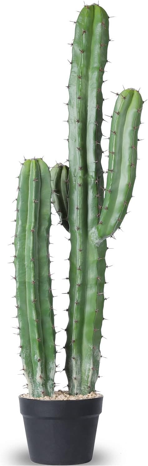 Amazon.com: Artificial Cactus Fake Big Cactus 36 Inch Faux Cacti Plants ...