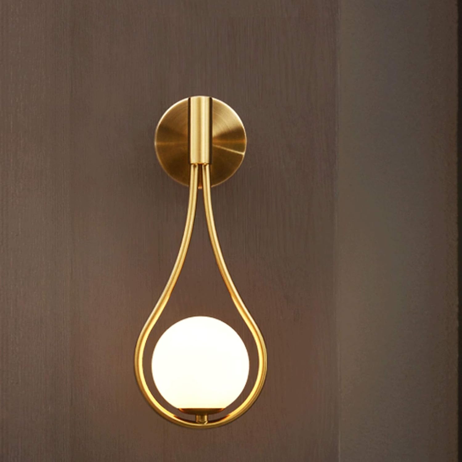 Amazon.com: Wall Lamp Modern Wall Lamp Minimalist ,Ball Bedroom Bedside ...