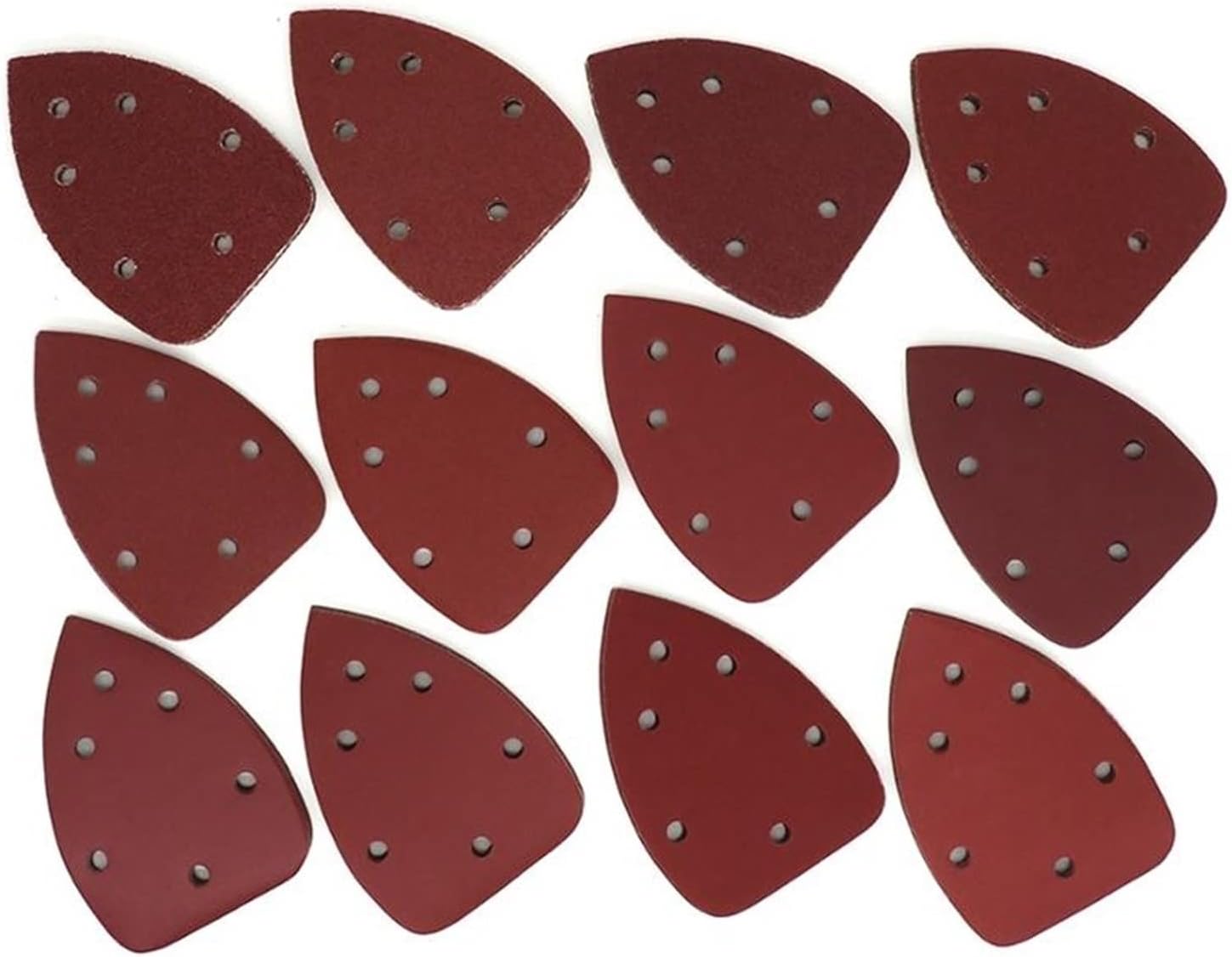 ZSBLXHHJD Abrasive Sandpaper Pack Of 25 140 * 98 mm 6 Hole Sandpaper ...