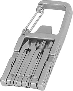 GOWEILE Multitool Keychain 12 in 1 Portable Folding Multi Tool ...