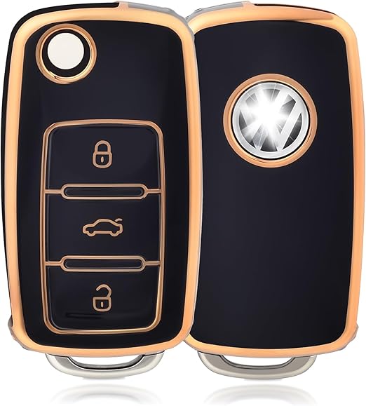 OFFCURVE Car Key Cover Car Key Case Key Fob Cover Car Key Protector 3 ...