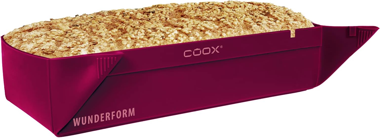 coox WUNDERFORM Basic S in Dunkelrot, die erste faltbare Kastenform ...