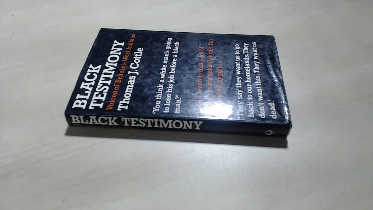 Black Testimony: Cottle, Thomas J.: 9780704530119: Amazon.com: Books