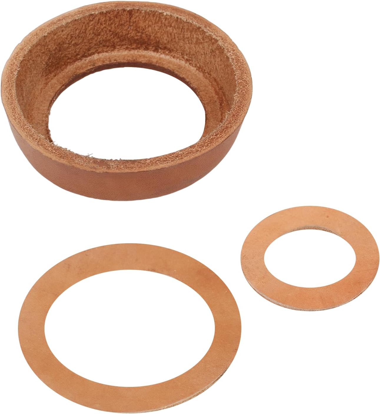 Leather Pitcher Pump Repair Kit, Leather Lower Valve Cup, Pitcher Spout ...