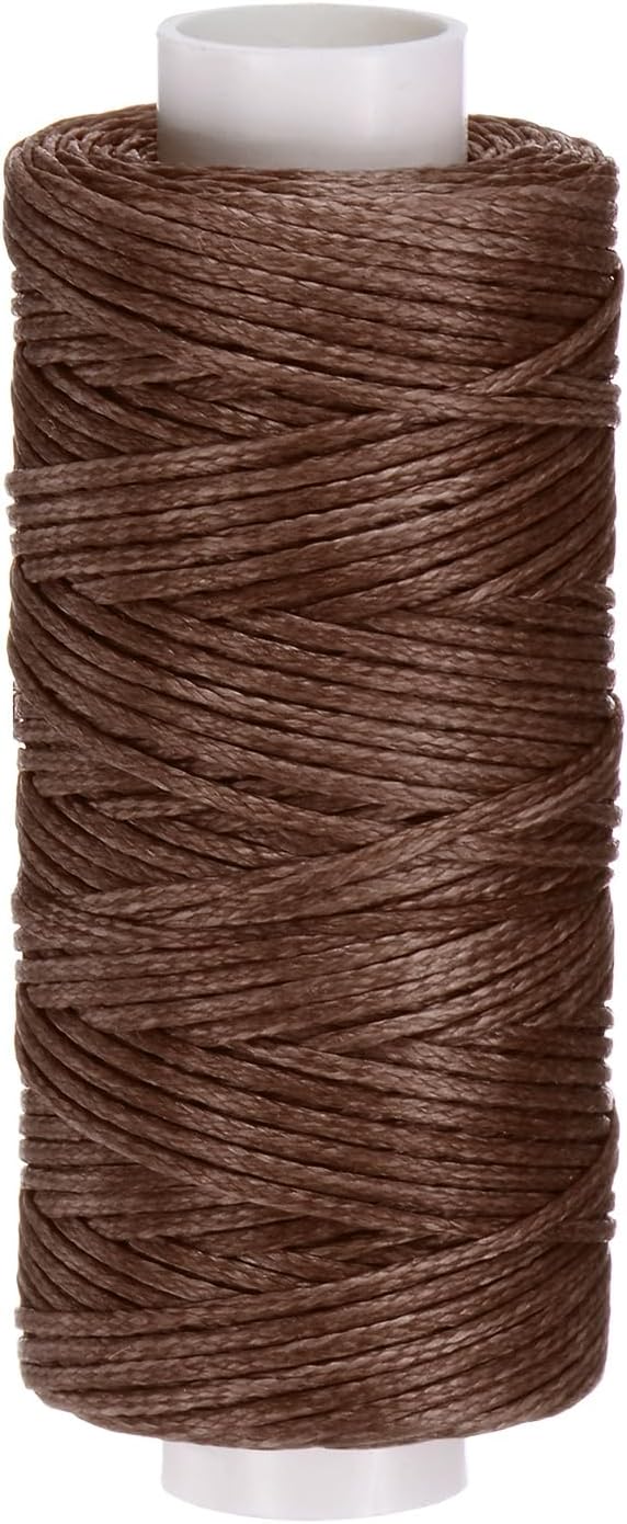 sourcing map Leather Sewing Waxed Thread, 55 Yards / 50m 0.8mm 150D ...