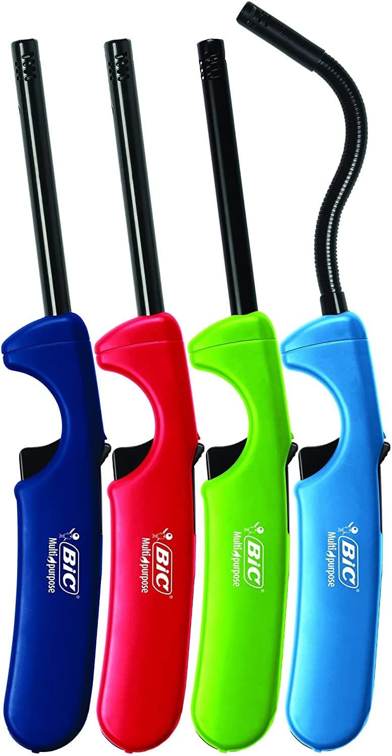 Isqueiro multiuso BIC, pacote com 4 isqueiros, 3 Pack | Amazon.com.br