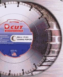 D-CUT General Purpose Blades ST-421: Premium, Blade size: 14" x .125 x ...