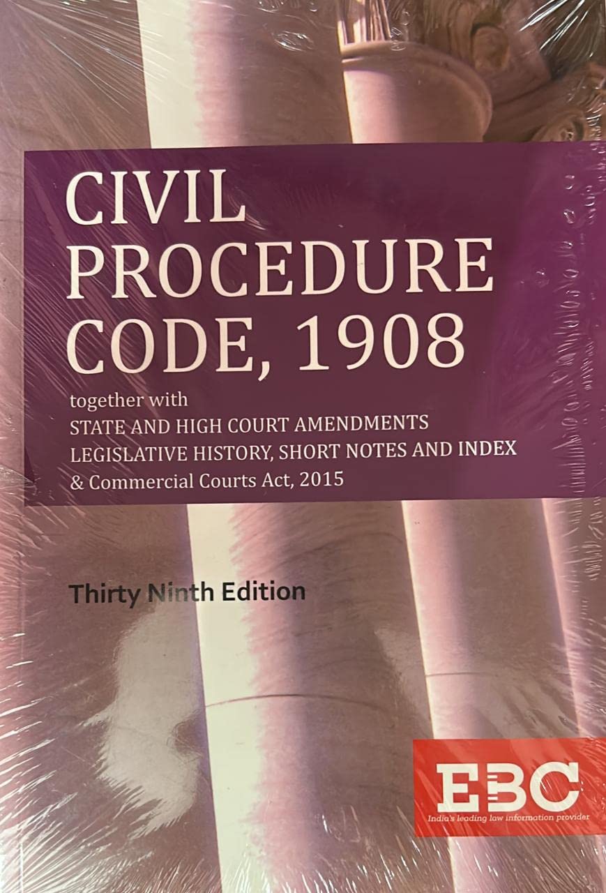 Buy Civil procedure code ,1908 ( along with state and high court amendments legislative history ...